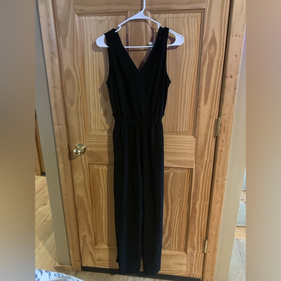 Monteau | Dresses | Monteau Black Jumpsuit | Poshmark
